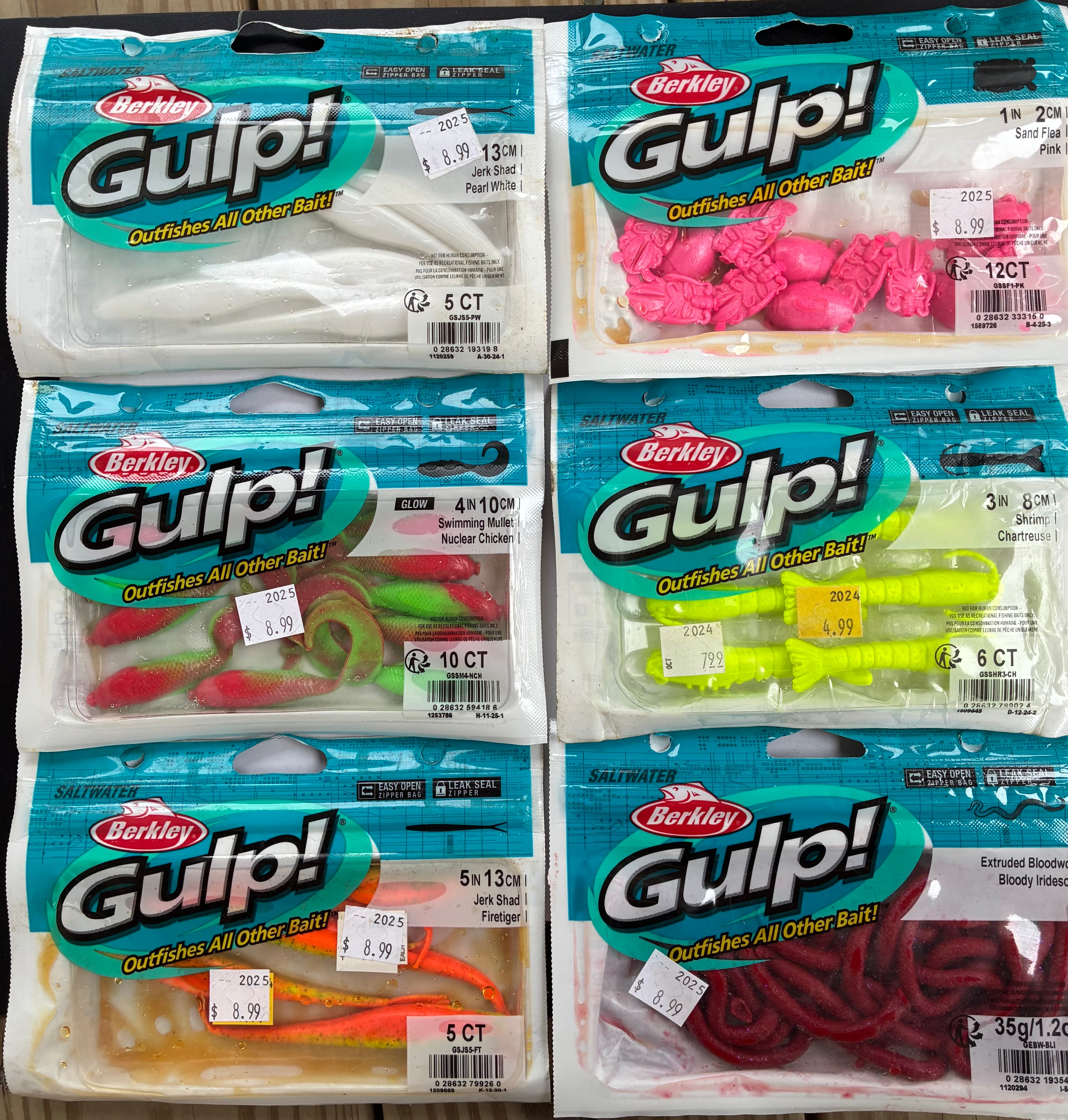 Gulp Assortment – HATTERAS JACK